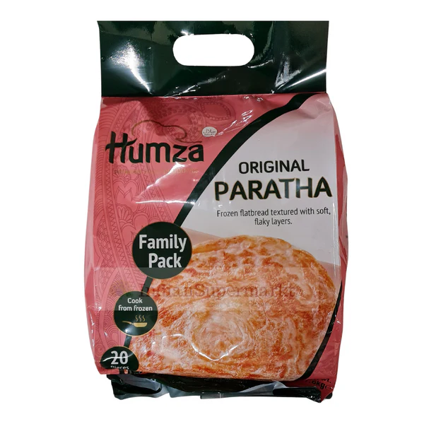 Frozen Paratha Original 20 Pieces Family Pack 1600 G (HUMZA)